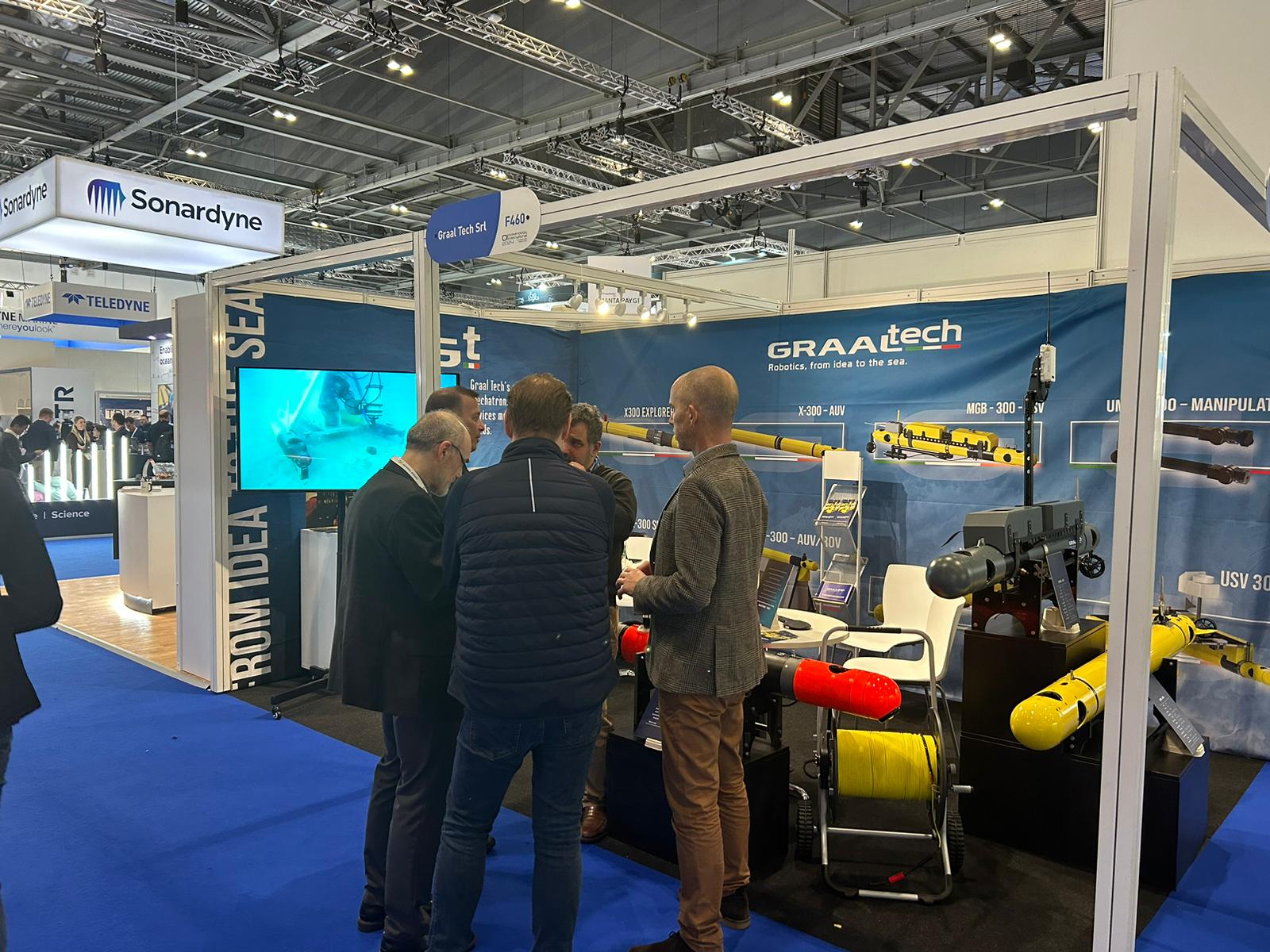 We partecipated to Oceanology International 2024 - Graal Tech