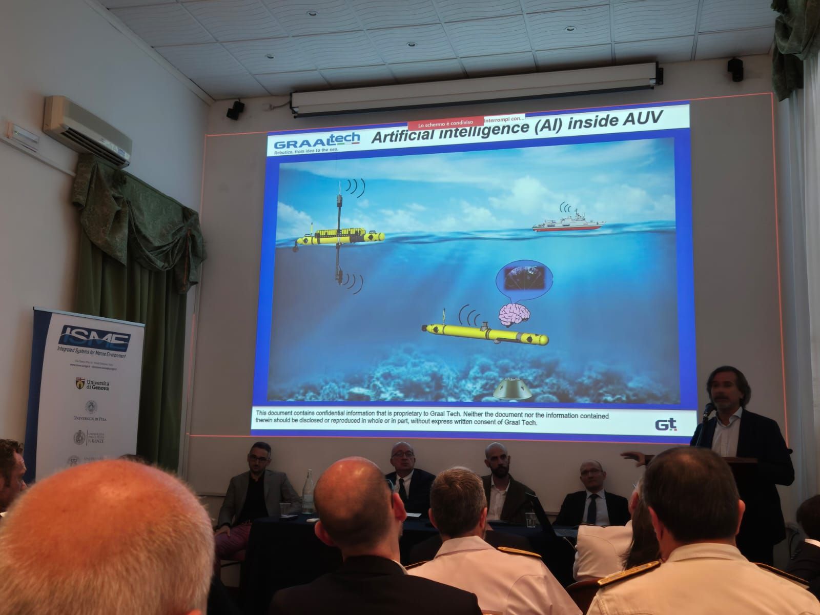 Graal Tech at the "Robotic Technologies for Underwater" workshop ...